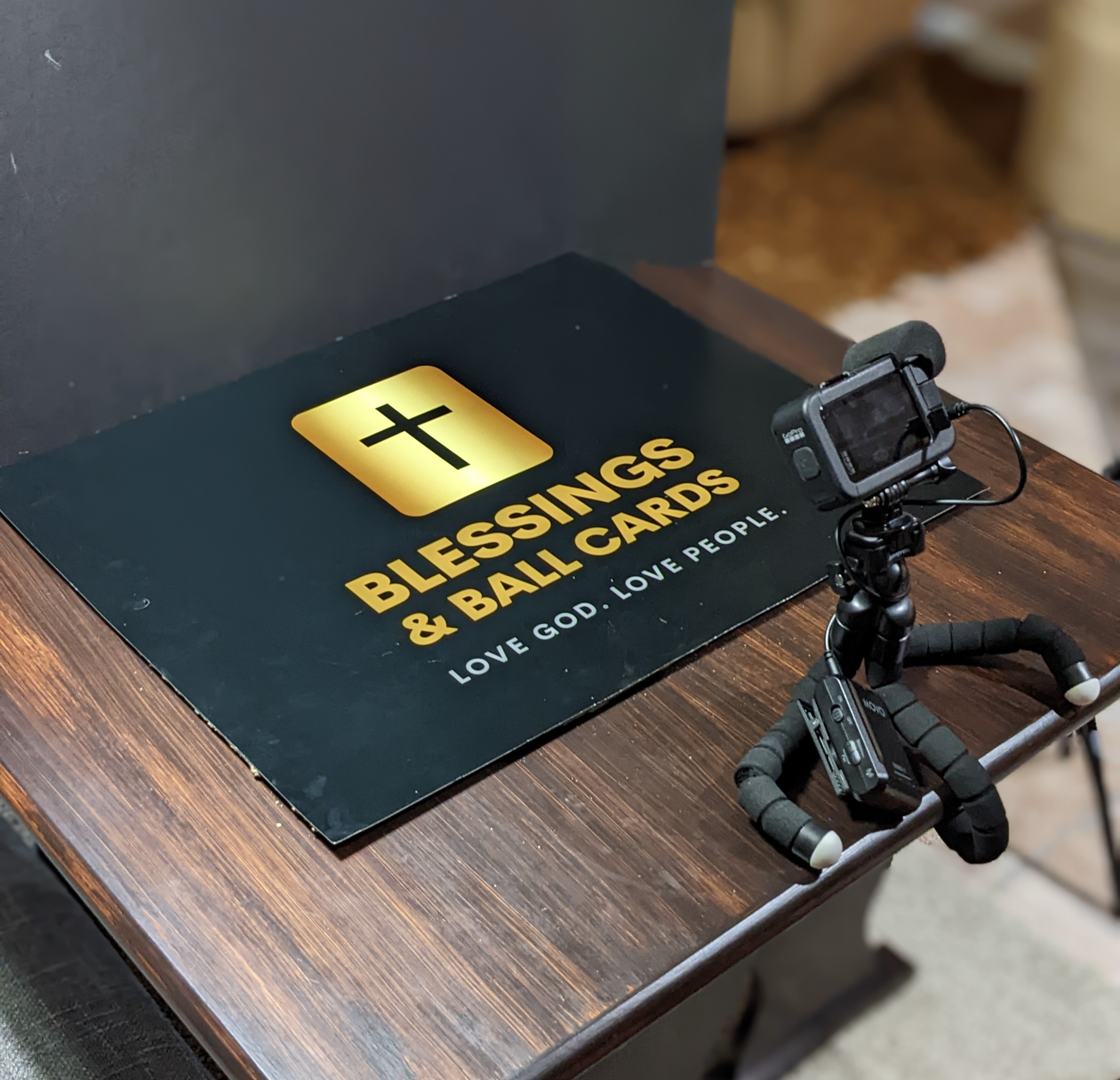 About – Blessings & ball cards